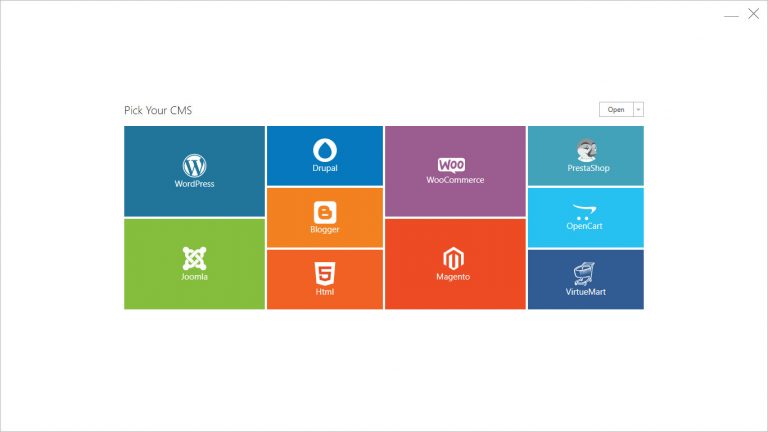 Screenshots - TemplateToaster