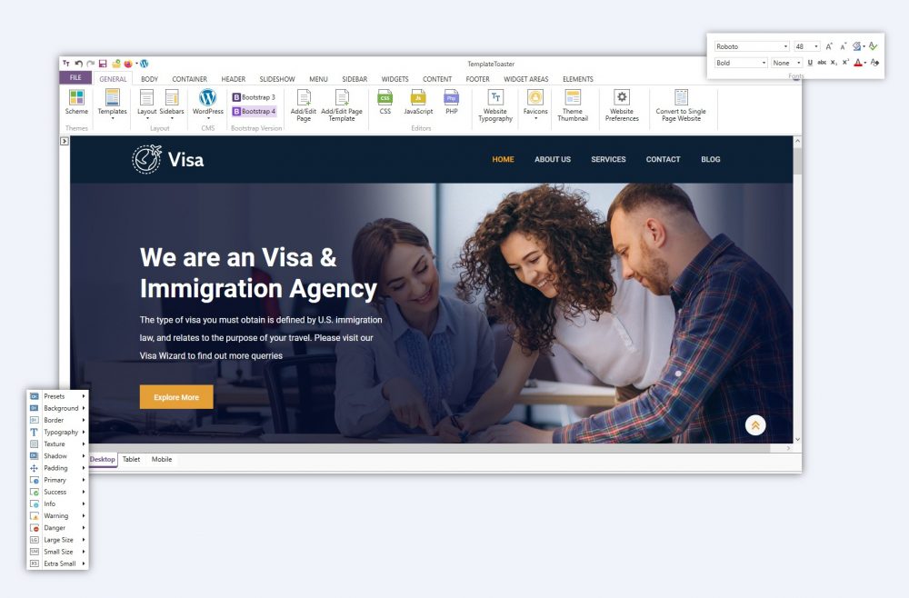 WordPress Theme Builder - TemplateToaster