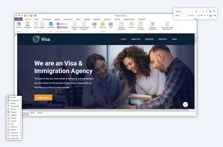 WordPress Theme Builder - TemplateToaster