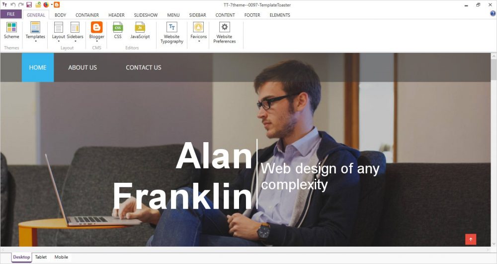 Blogger Template Creator - TemplateToaster