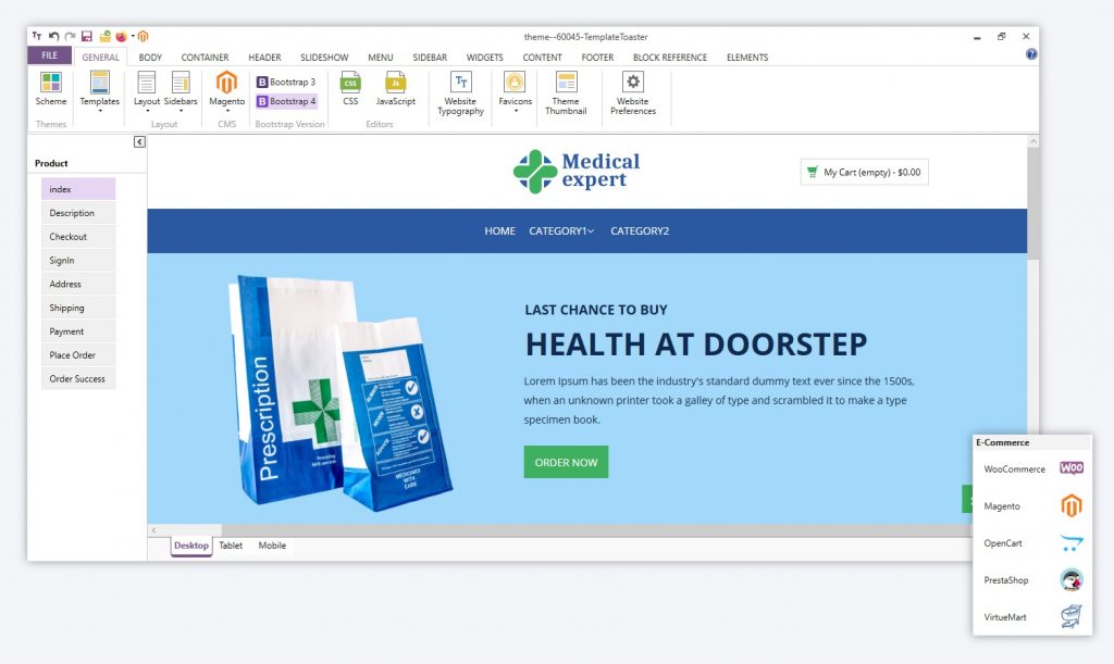 Ecommerce Website Builder | Create Online Store - TemplateToaster