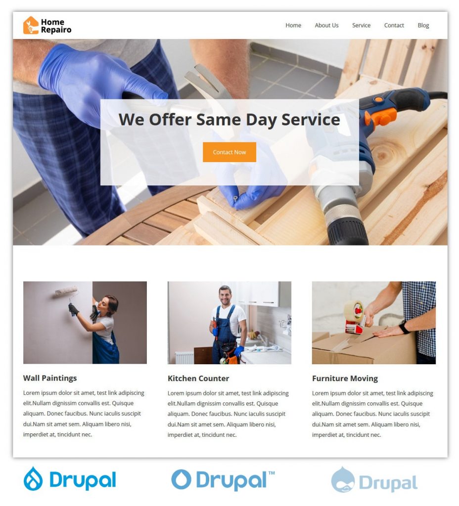 Drupal Theme Generator | Drupal Website Builder