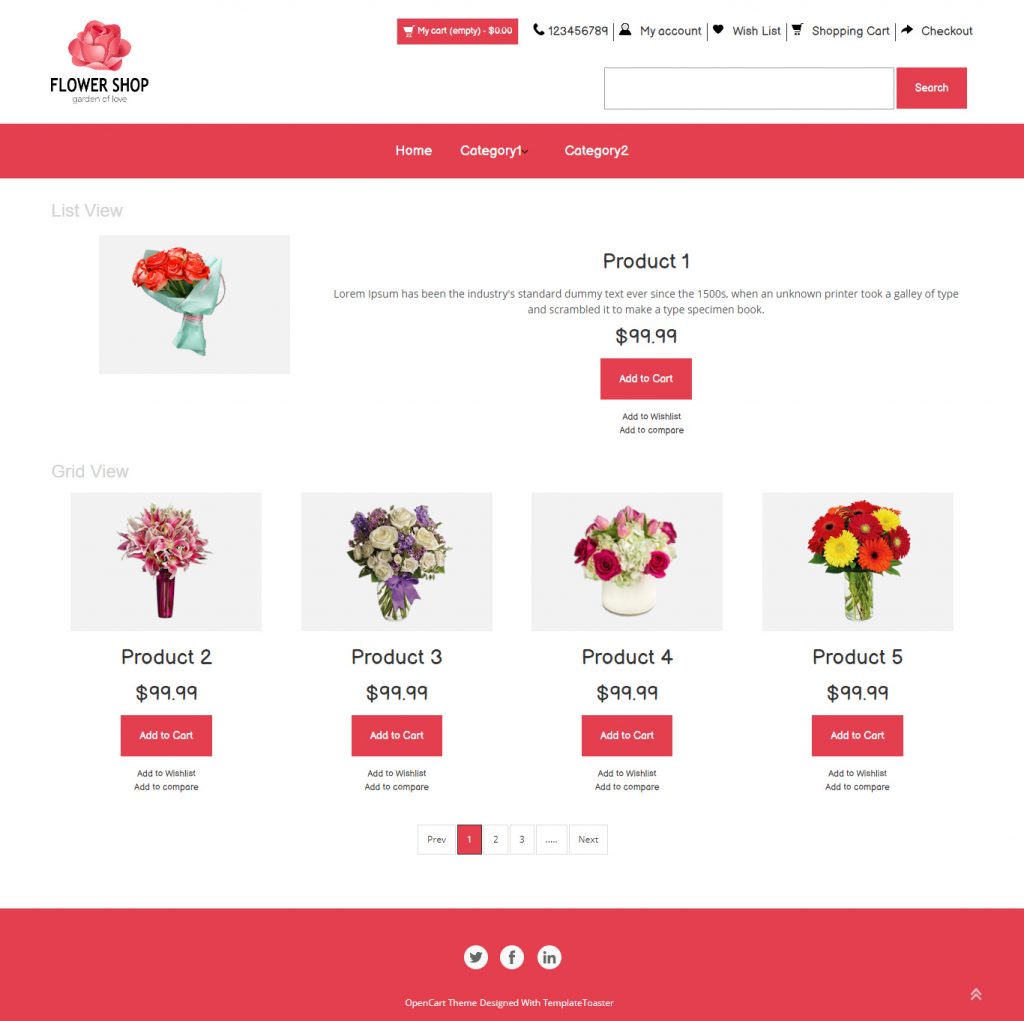 Free OpenCart Themes (2024) - TemplateToaster