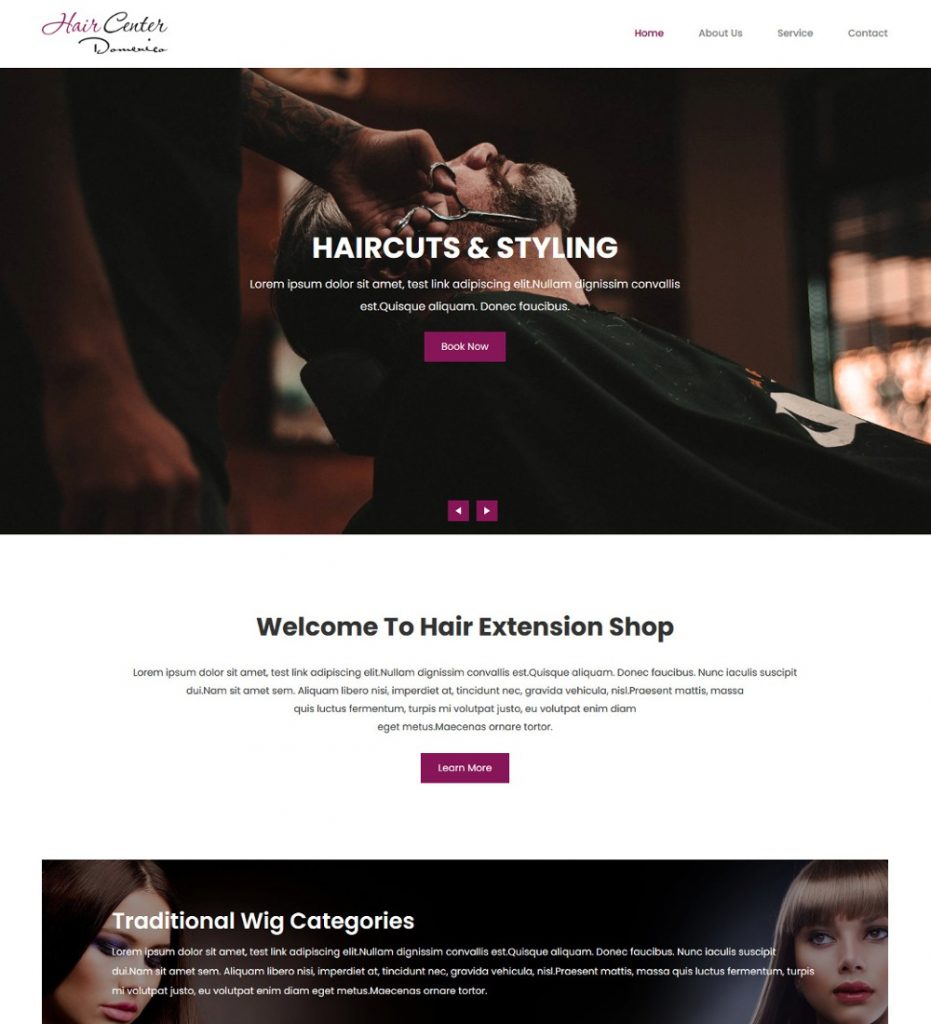 Hair Center Domenico - Beauty, Wig and Hair Extension Shop Joomla ...