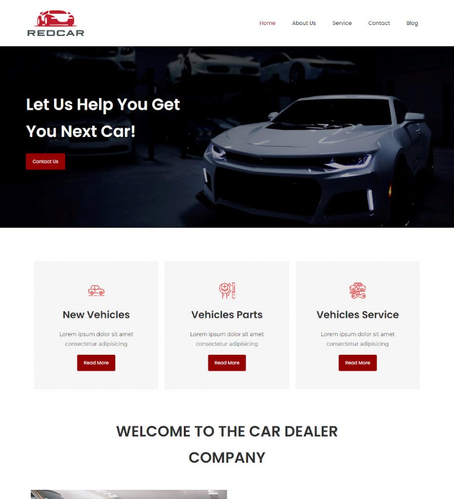 Redcar - Car Dealer Joomla Template- TemplateToaster