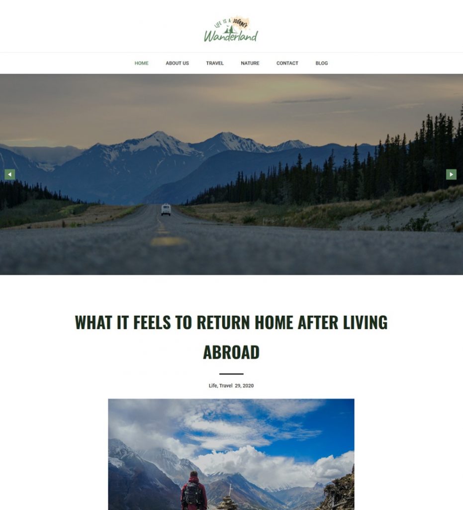 Wonderland Life Blog - Personal Life Joomla Template - TemplateToaster