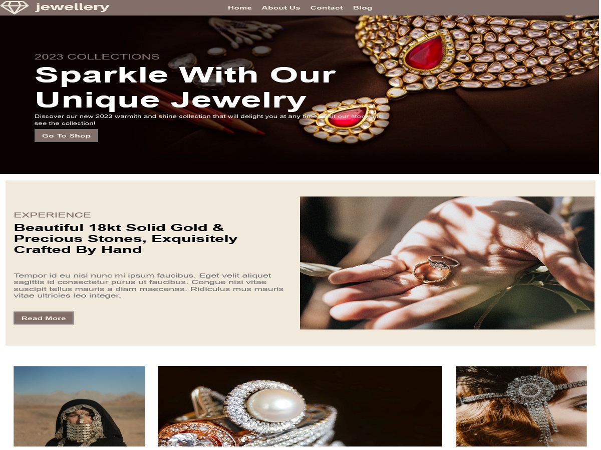 Jewellery - WordPress Theme - TemplateToaster