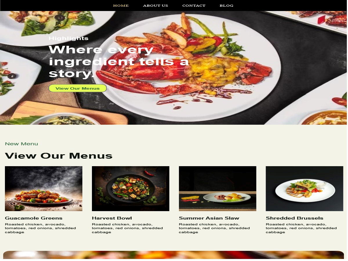 Restro Food and Restaurant WordPress Theme - TemplateToaster