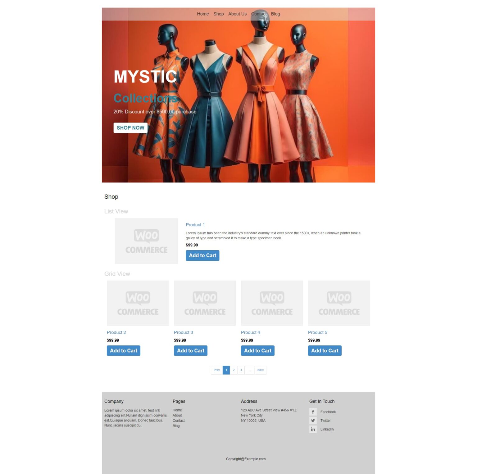 ChicWear a Free WooCommerce Fashion Theme for Online Clothing Stores ...